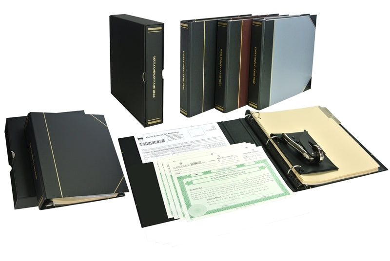 Custom Linen Corporate Kit | Linen Binders, Corporate Kit, Custom ...